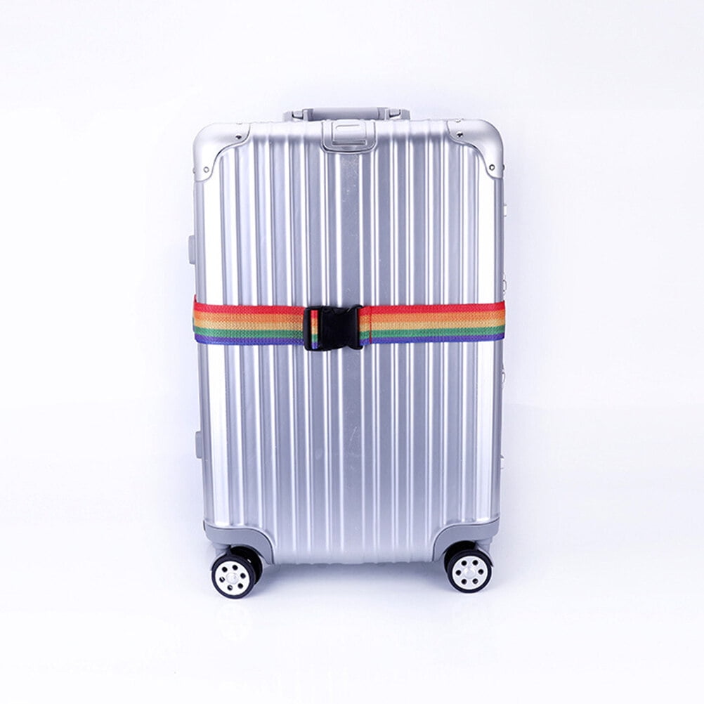 TAILTOSS 2Set Multicolor Luggage Straps for Suitcases with Quick ...