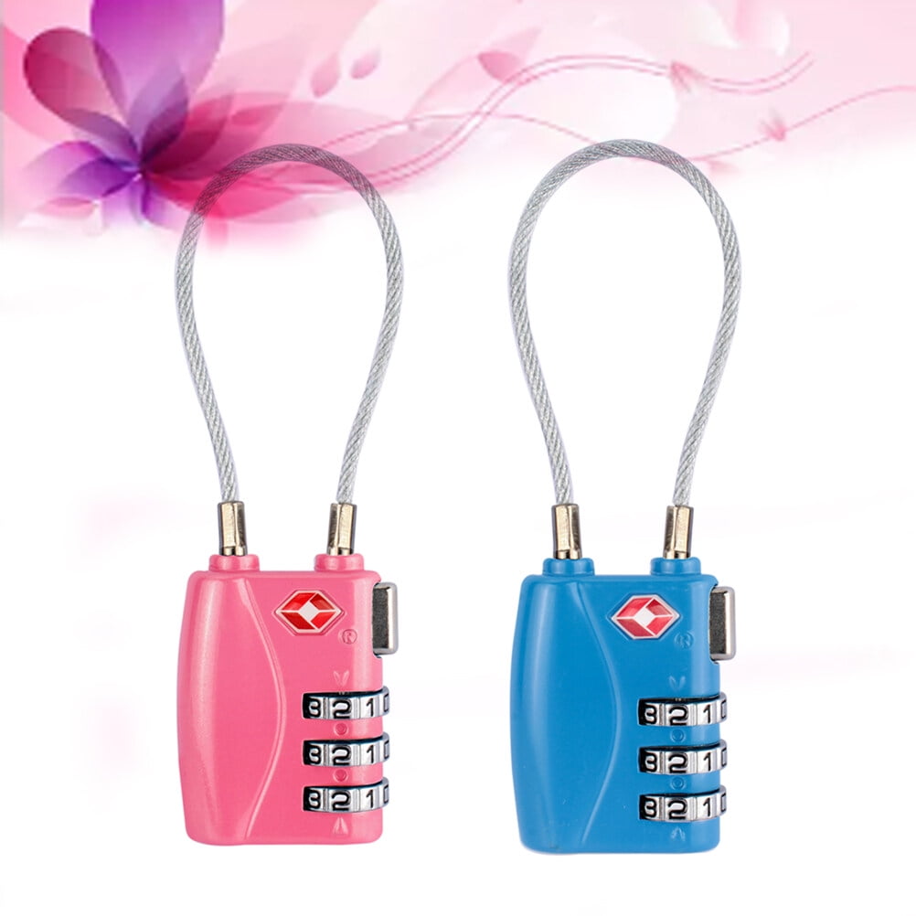 TAILTOSS 2Set Tsa Padlock For Luggage Custom - Walmart.com