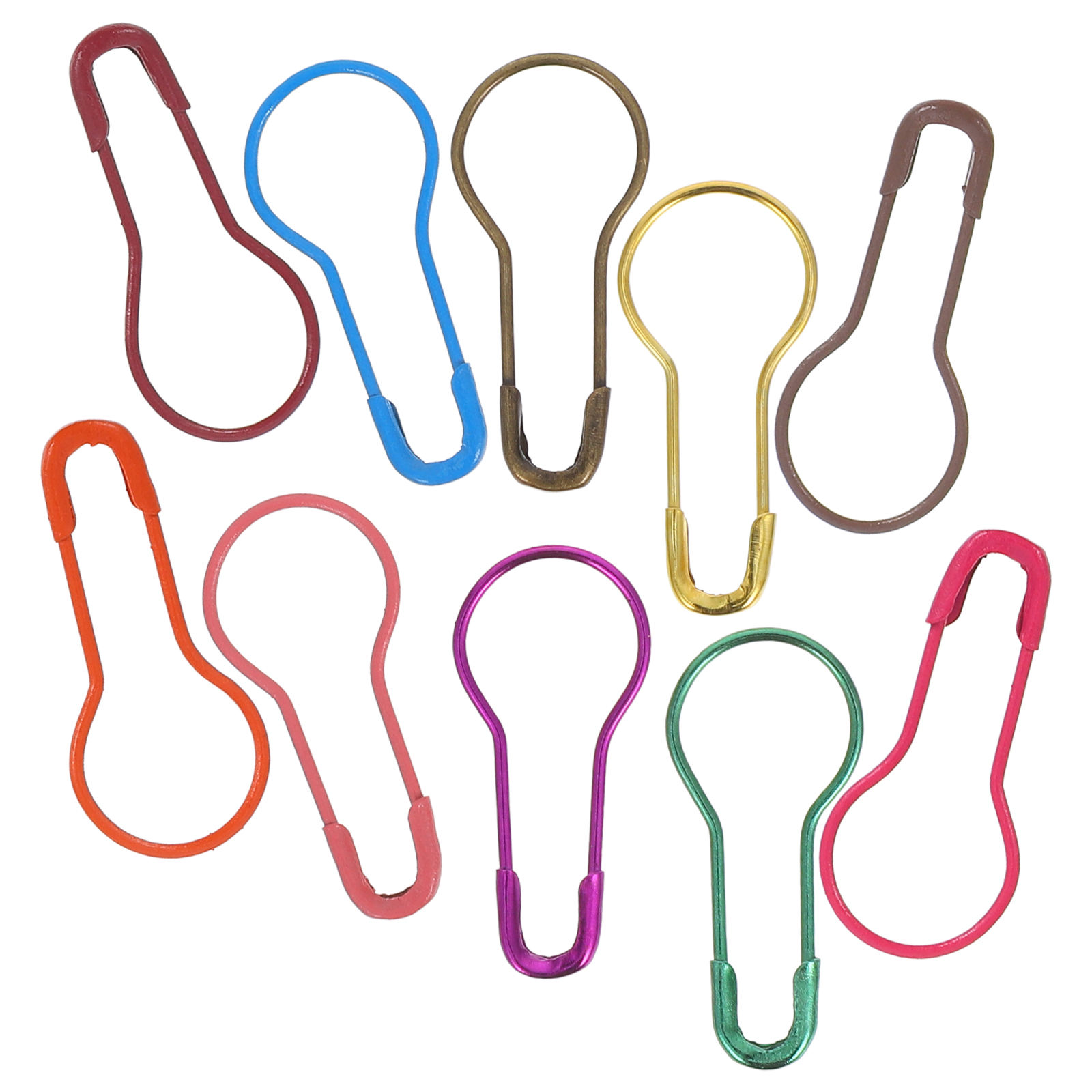 TAILTOSS 300Pcs Gourd Shaped Safety Pin for Daily Use and Craft Making ...