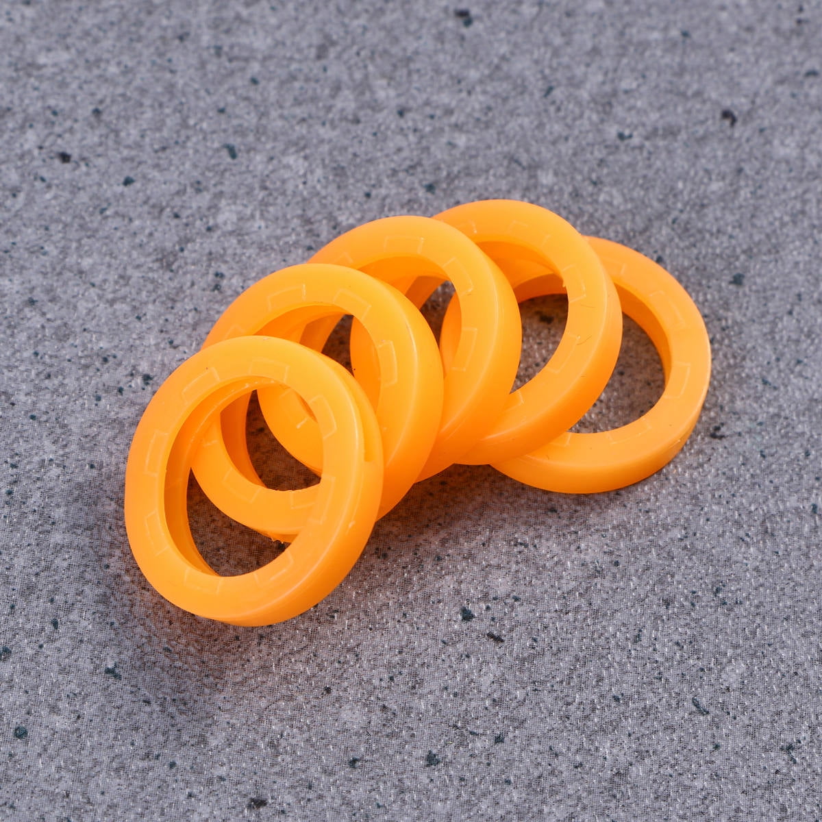 TAILTOSS 30Pcs Round Key Caps Covers Color Identification and ...