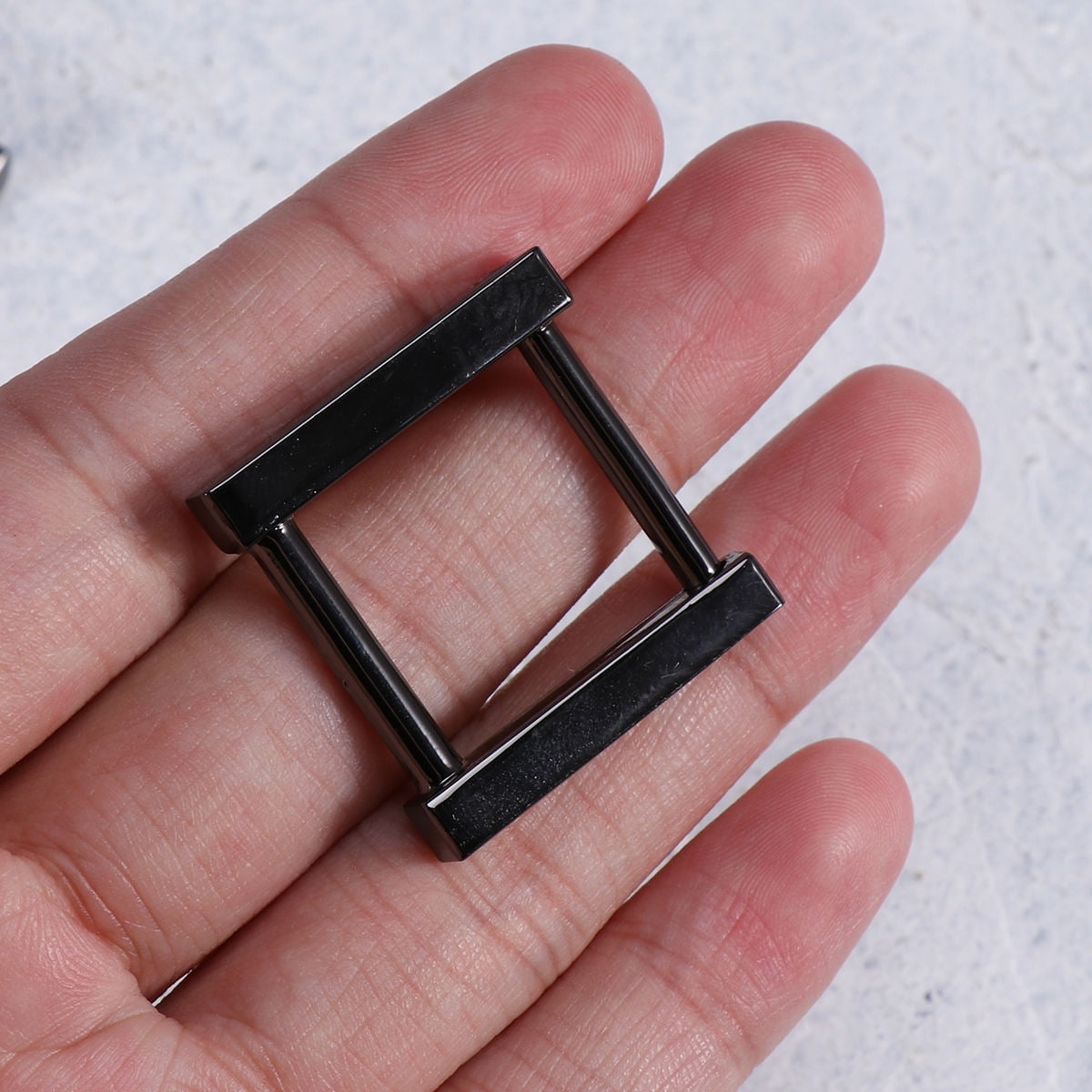 TAILTOSS 4Pcs Metal Belts Buckles Rectangular Ring for DIY Projects and ...