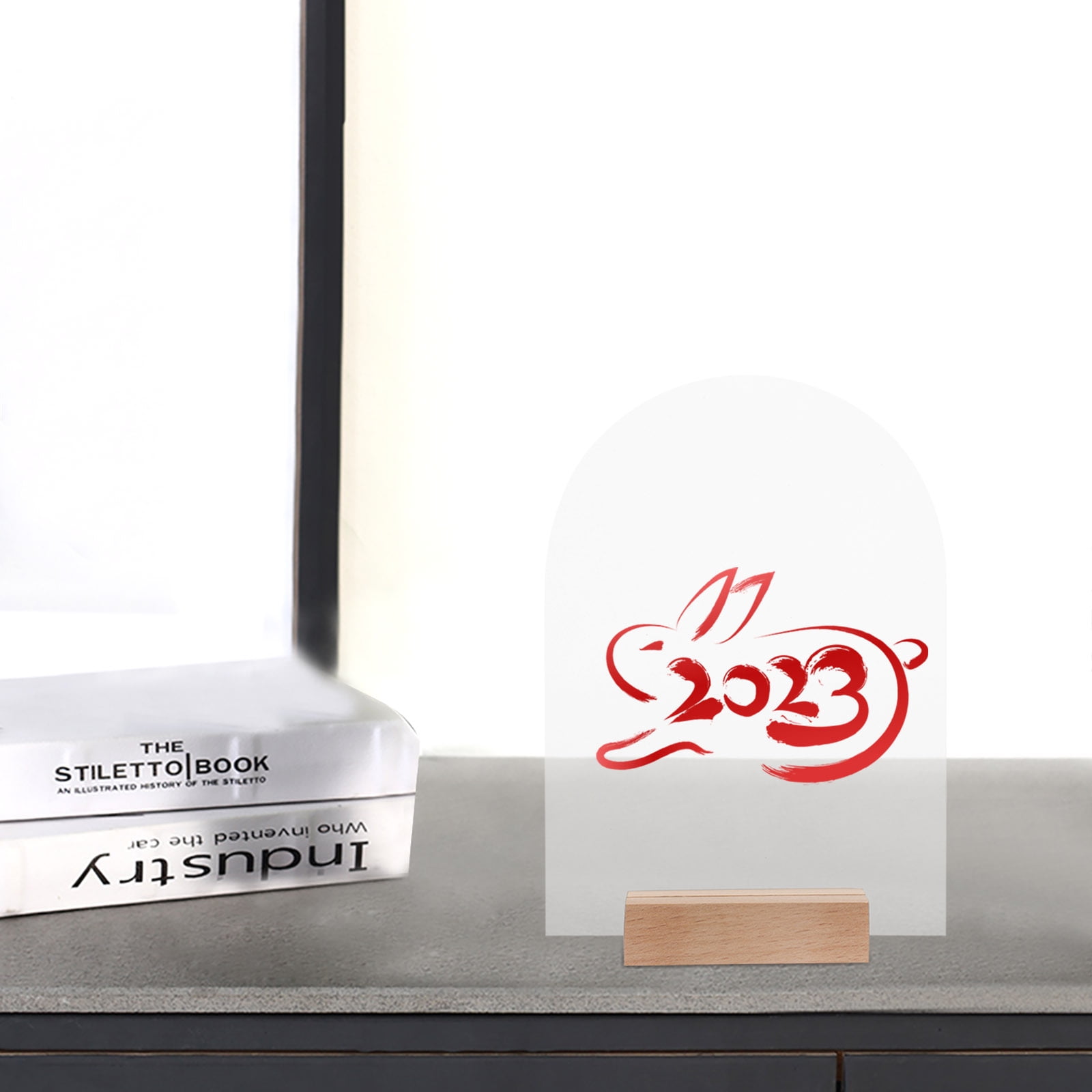 TAILTOSS 4Pcs Table Signs for Events with Acrylic Material Elegant Look ...