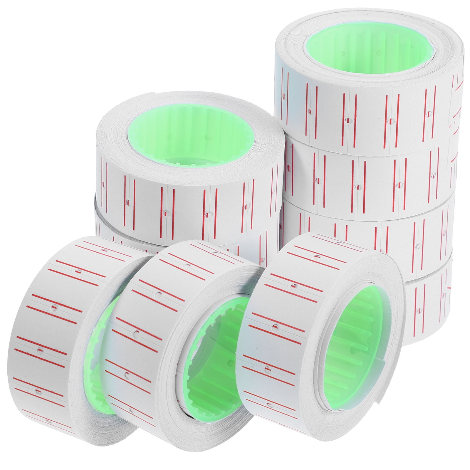 TAILTOSS 5000Pcs Single Row Design Price Tag Machine Labels for Retail ...