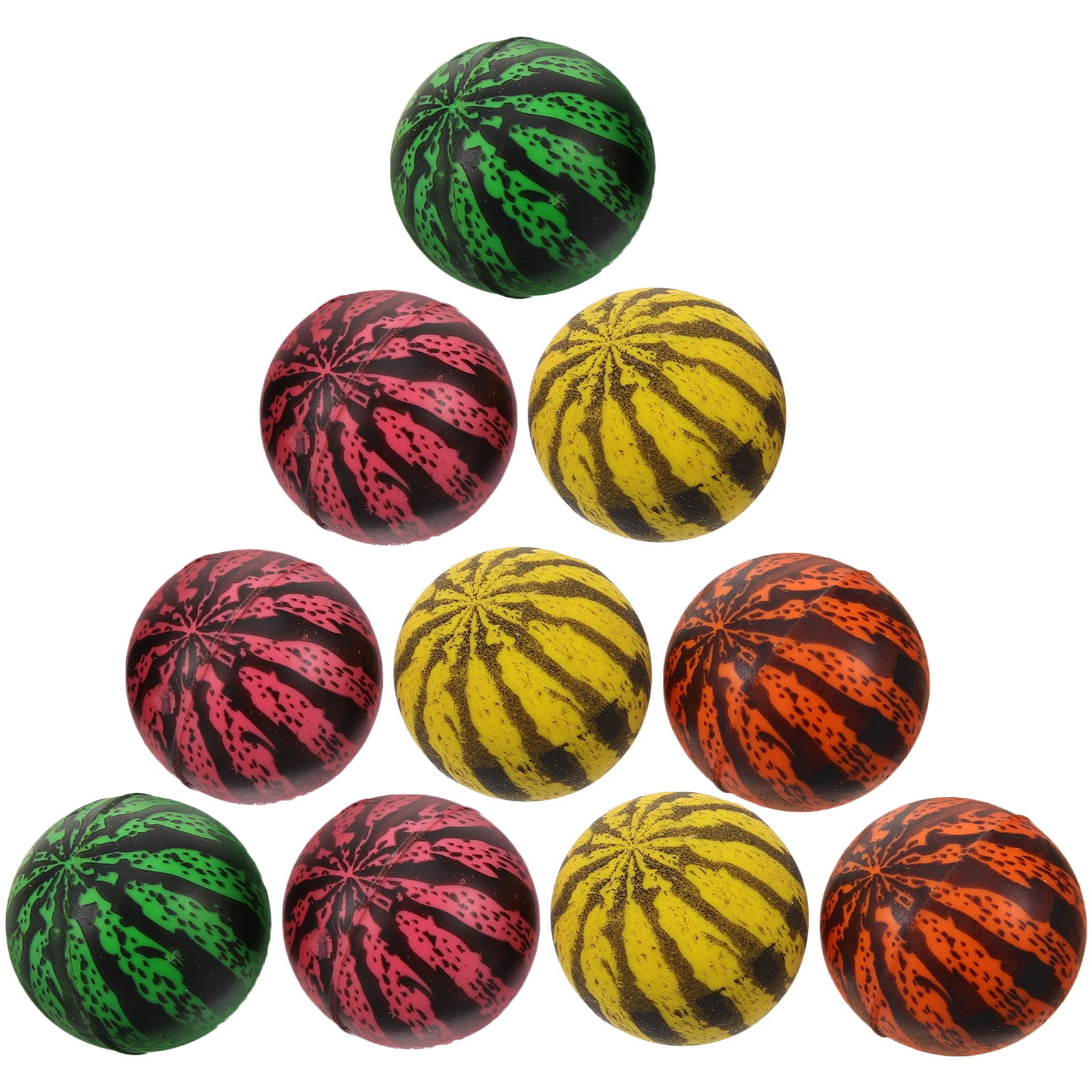 TAILTOSS 50Pcs Carnival Prizes Balls For Kids Touch Exploration Bright ...