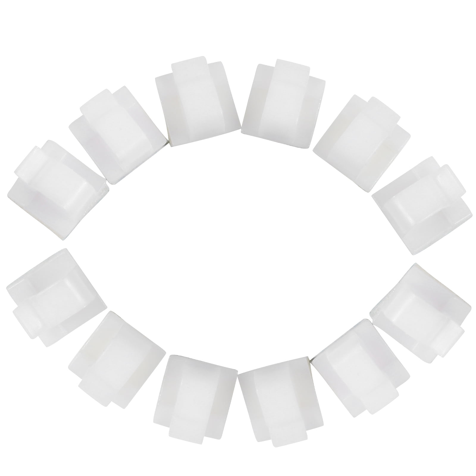 TAILTOSS 50Pcs Self Adhesive Wire Clamps Wall Clamp Cord Clips for ...