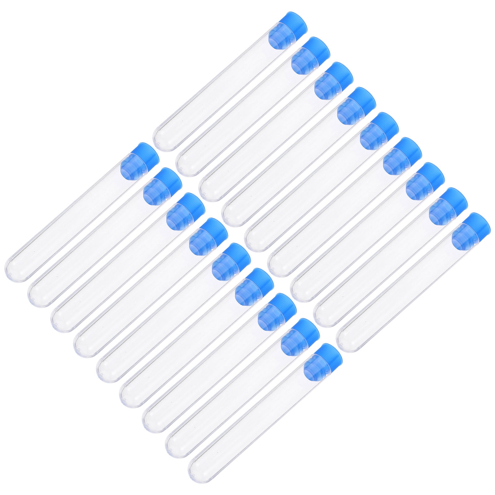 TAILTOSS 50Pcs Small Plastic Tubes with Lids for Students and Event ...