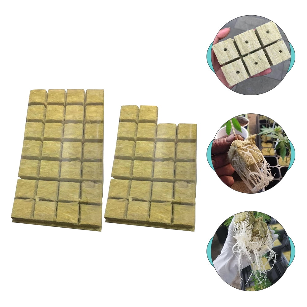 TAILTOSS 50Set Hydroponic Starter Plugs for Plant Growth and Soilless ...