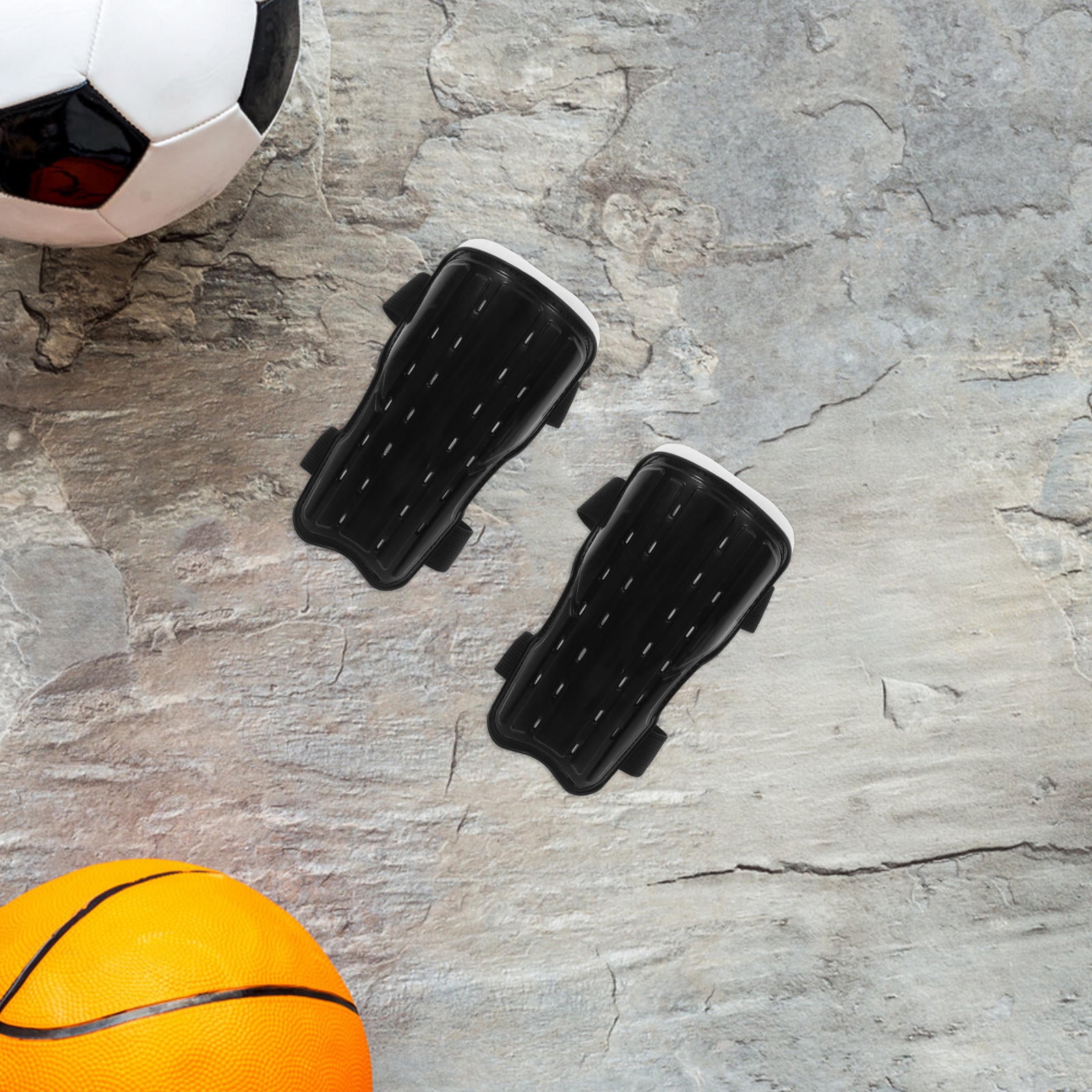 TAILTOSS 5Set Soccer Shin Guards for Youth Kids in Black for Optimal ...