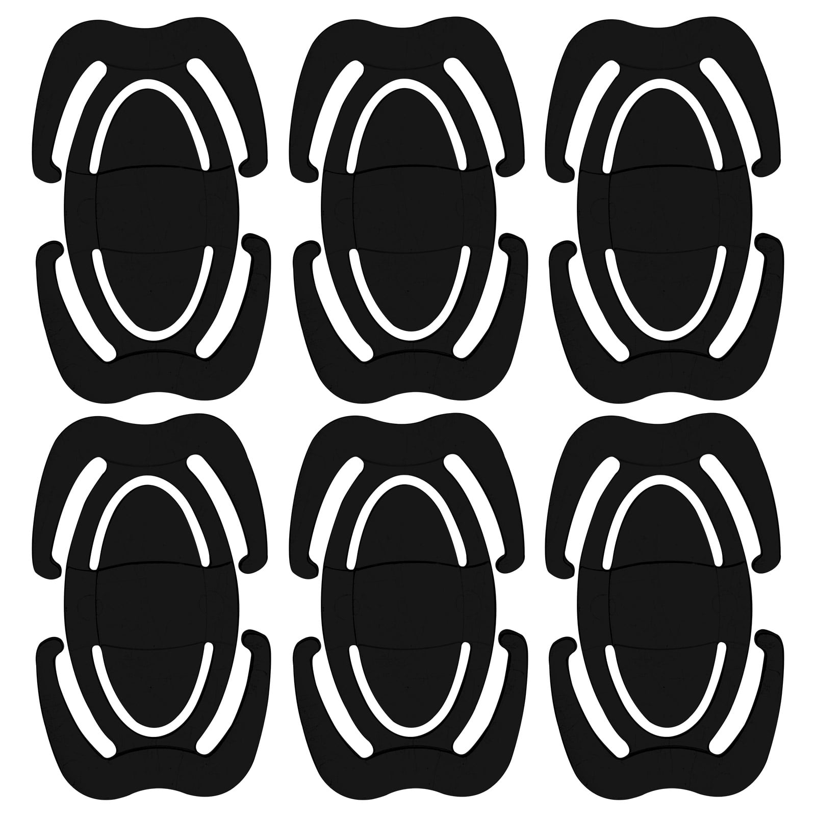 TAILTOSS 6Pcs Simple Structure Pear-shaped Clip Bra Straps Holder Clip ...