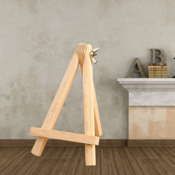 TAILTOSS 6Pcs Wooden Easel Art Display Stand for Kids Tabletop Display ...