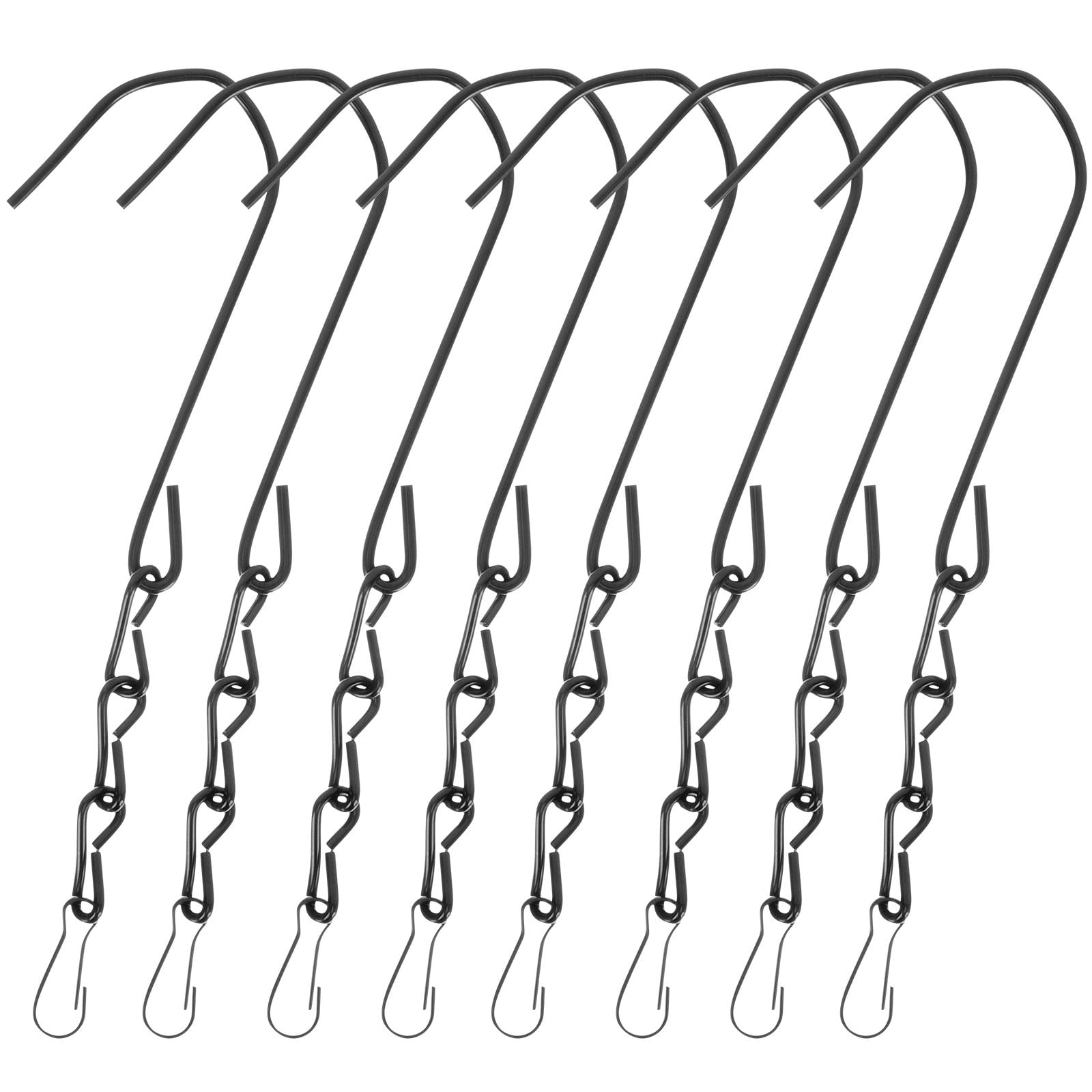 TAILTOSS 8Pcs Metal Hanging Chains for Indoor Use and Outdoor Garden ...
