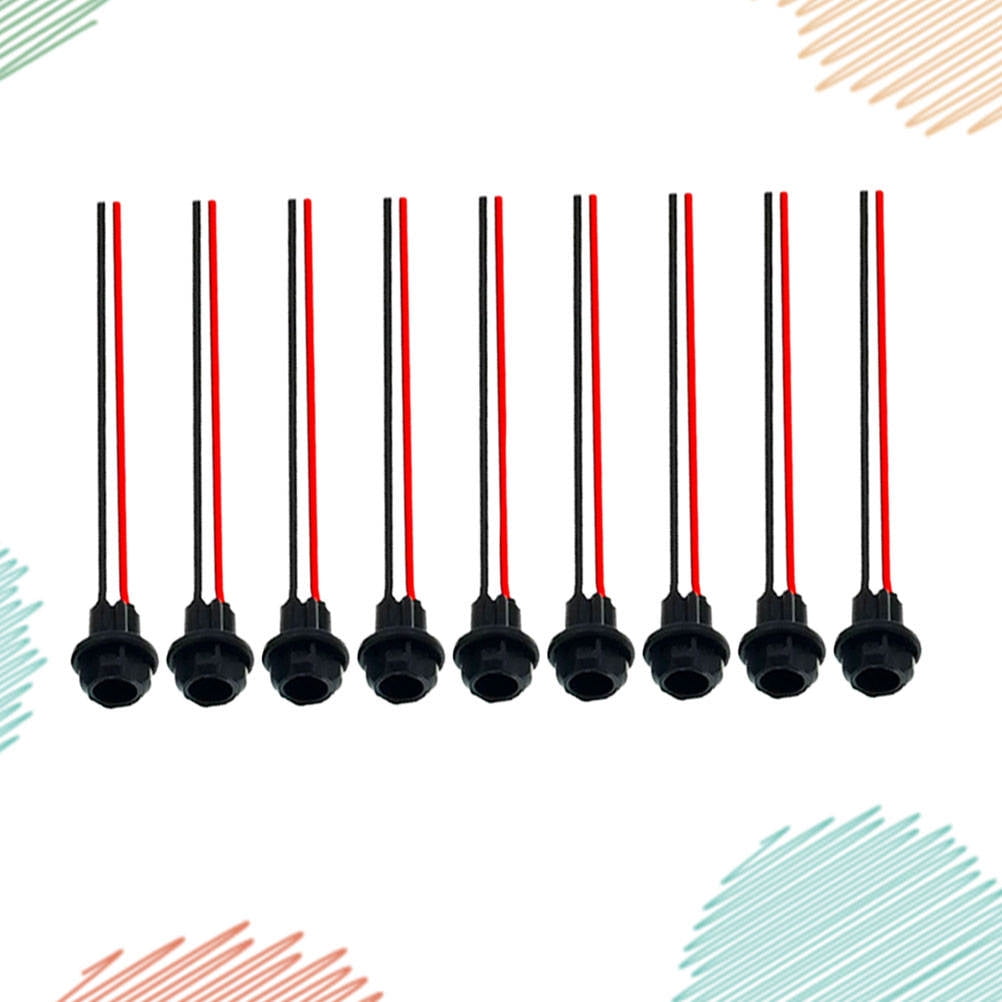 TAILTOSS 9Pcs Light Socket Adapter for Trucks Vehicle Lighting Upgrade ...