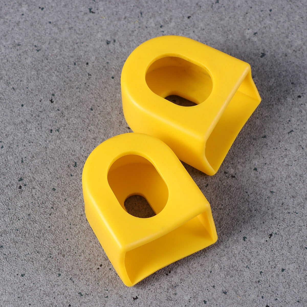 TAILTOSS Bike Sleeve Protectors 1 Pair Yellow Rubber Crank Arm ...