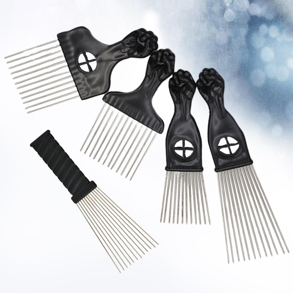 TAILTOSS Black Haircut Comb for with Extra Wide Spaced Teeth for Salon ...