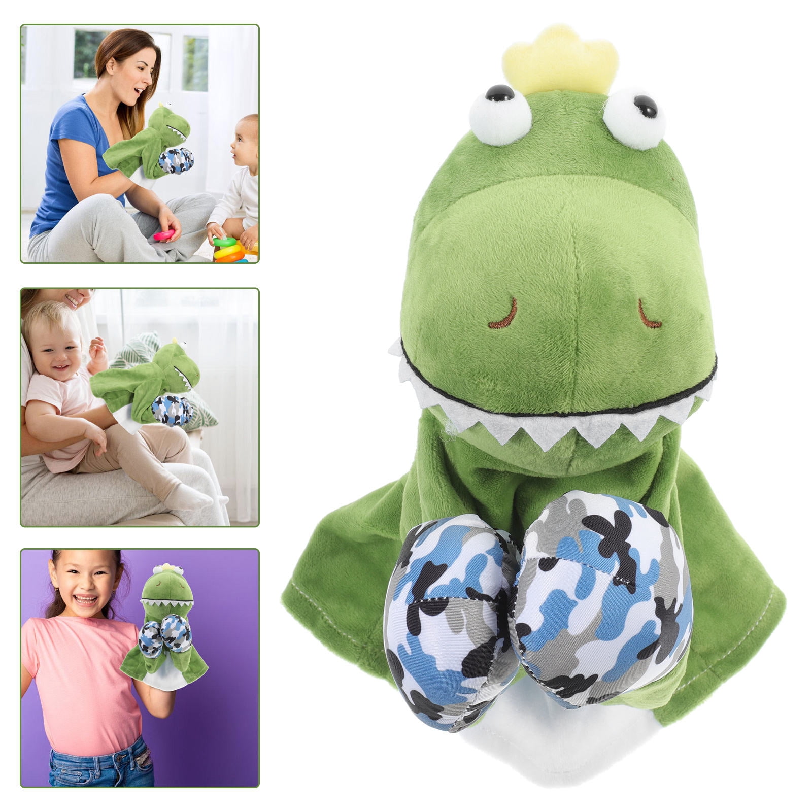 TAILTOSS Boxing Hand Puppet 1Pcs Soft Stuffed Animal Puppet for Parent ...