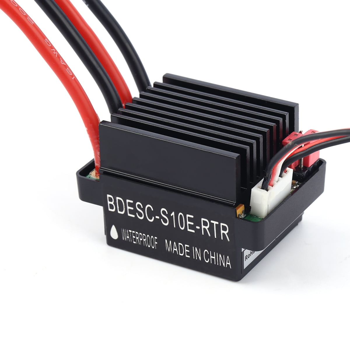 TAILTOSS Car Boat Brushed Motor Controller 1Set Black Rectangular with ...