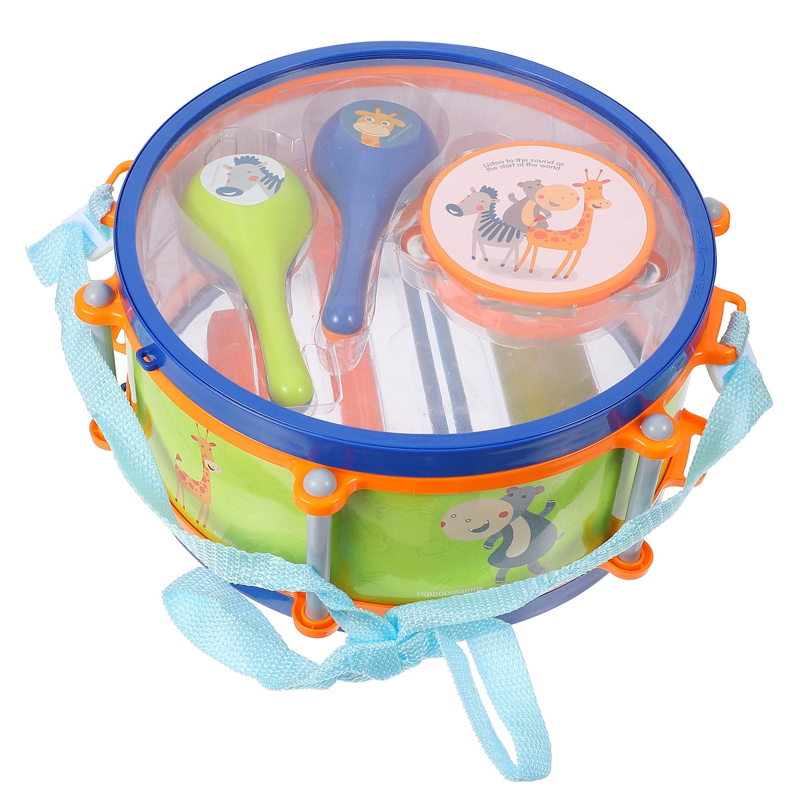 TAILTOSS Children Musical Instruments Jazz Drum Set Hand-Eye-Ear-Brain ...