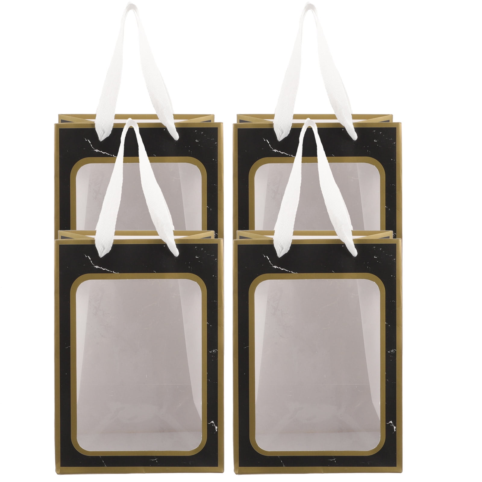 TAILTOSS Clear Window Design present Packing Bags for Flower Bouquet ...