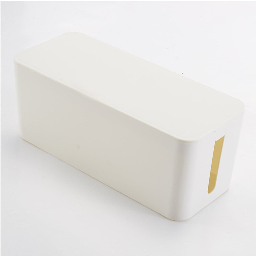 TAILTOSS Desk Power Cord Hider Outlet Organization Power Cord Storage ...