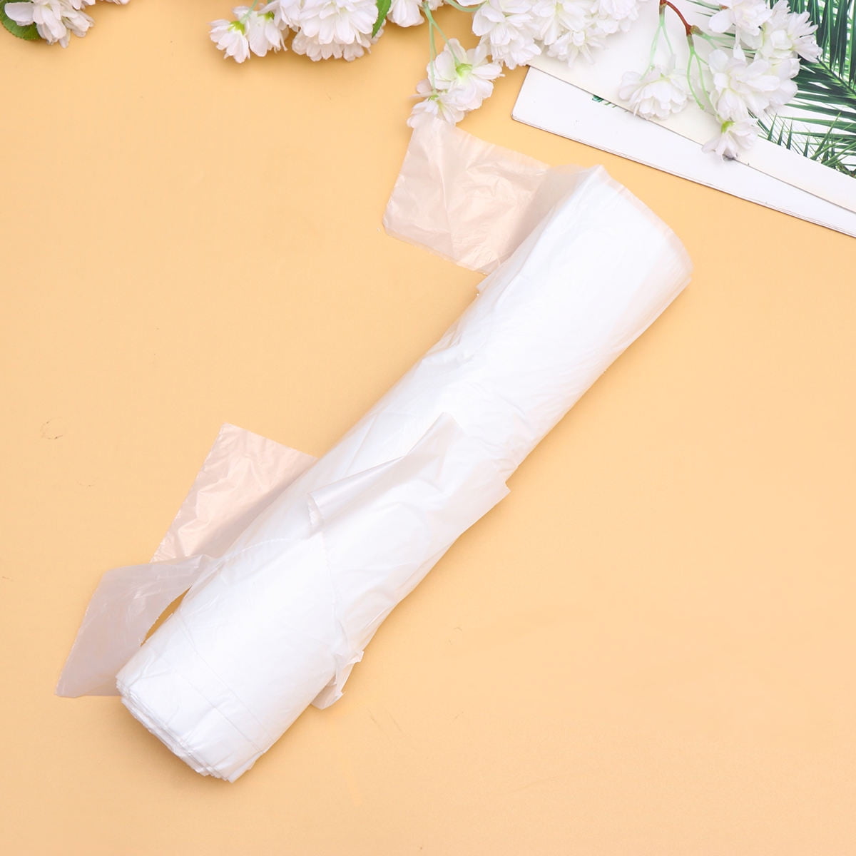 TAILTOSS Disposable Salon Capes 100Pcs Plastic Apron for Hair Washing ...