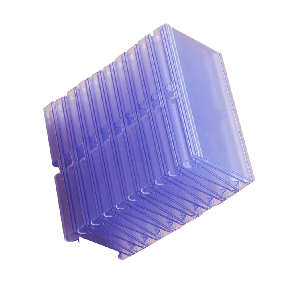 TAILTOSS Plastic Label Tag 20Pack Transparent Rectangular for Mall Shop ...