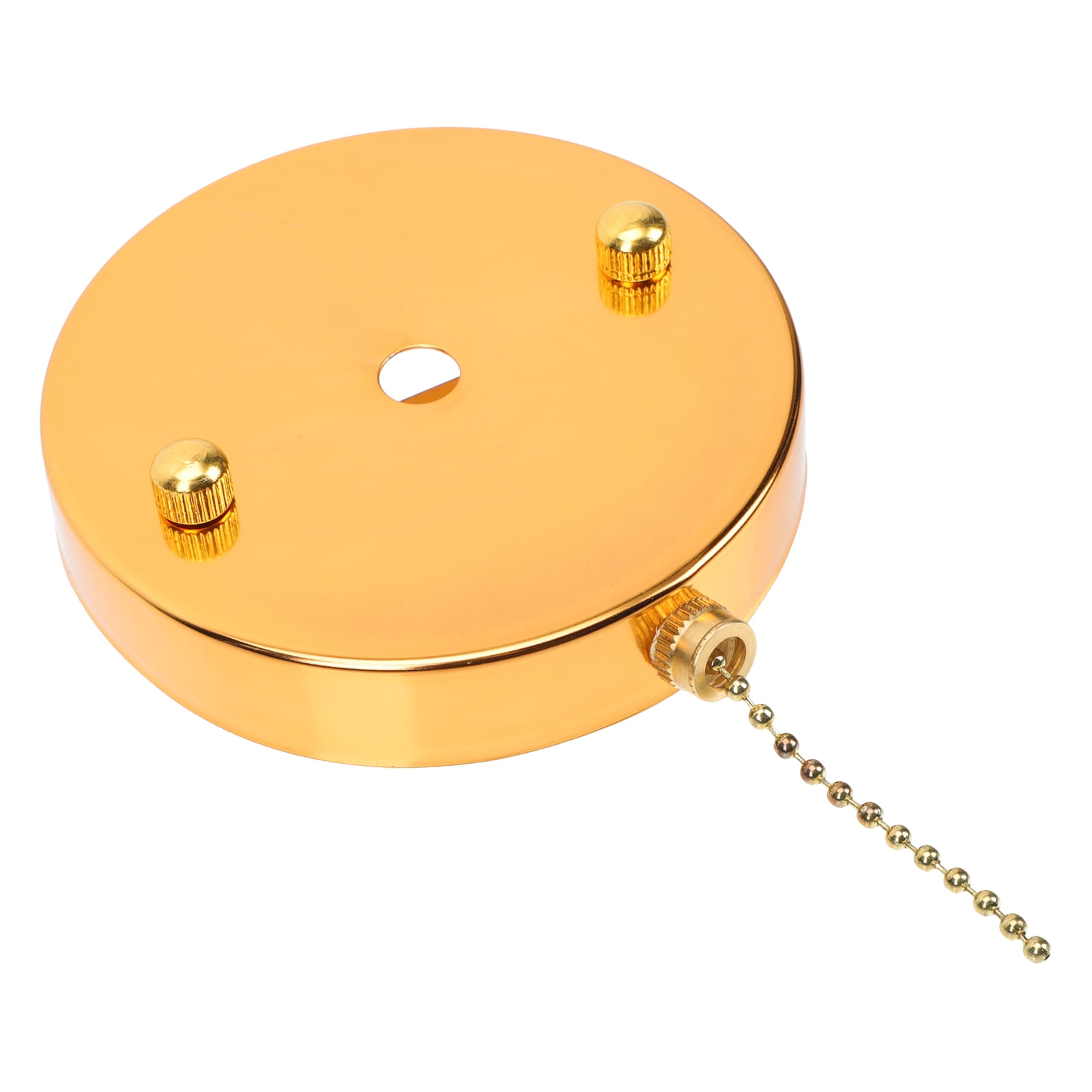 TAILTOSS Pull Chain For Ceiling Fan Golden Stainless Steel Round Simple ...