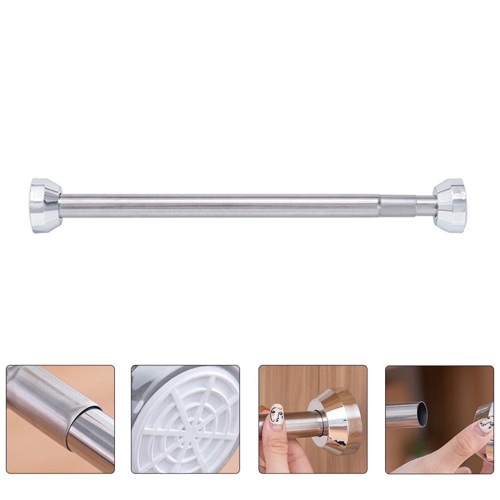 TAILTOSS Retractable Clothes Drying Pole Wardrobe Drying Rod Stainless ...