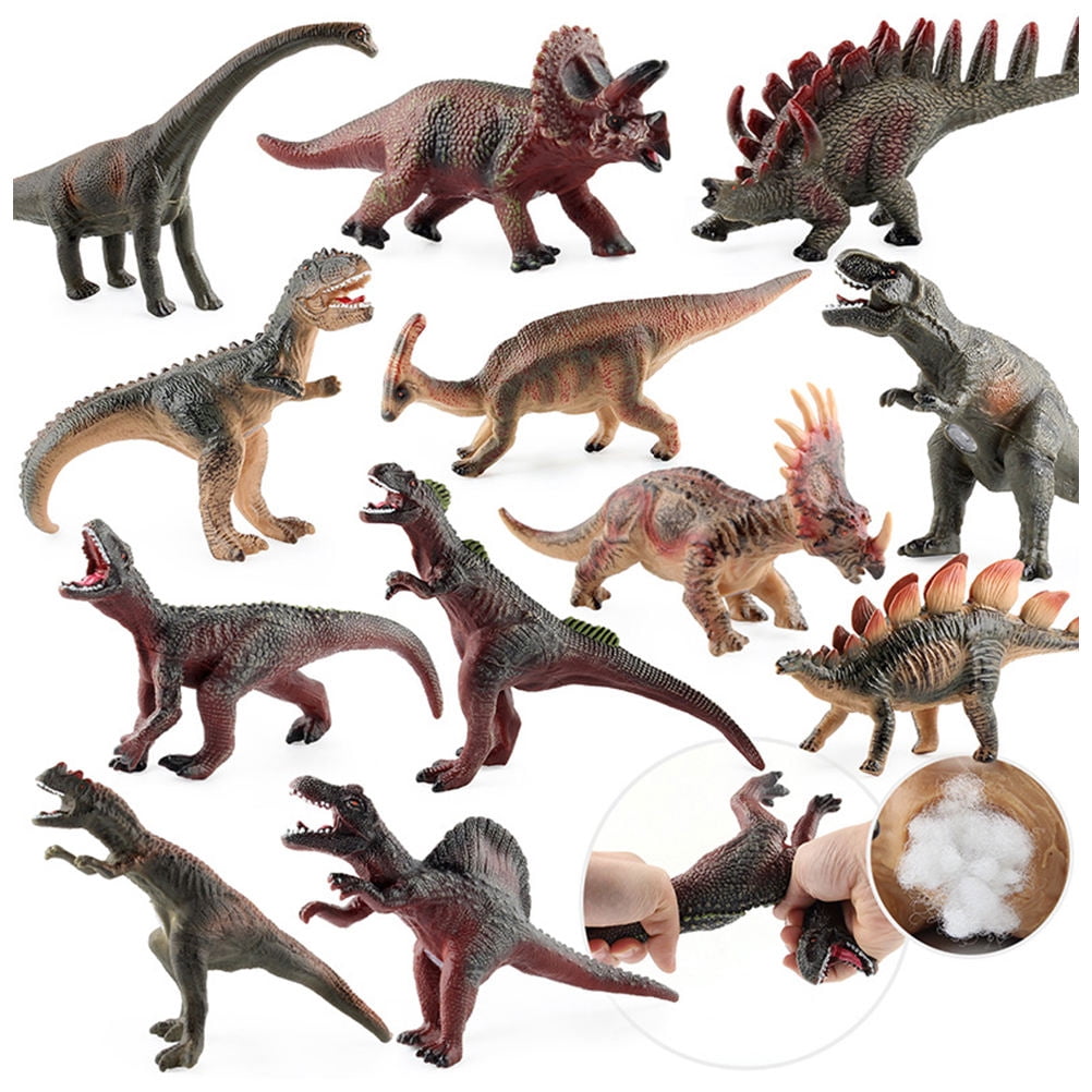 TAILTOSS Simulation Dinosaur Toys Dinosaur Model Stegosaurus Shape 1Pcs ...