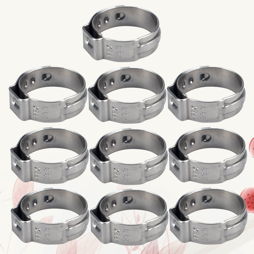TAILTOSS Single Ear Hose Clamps 10Set For Pipe Repair Clamp In ...
