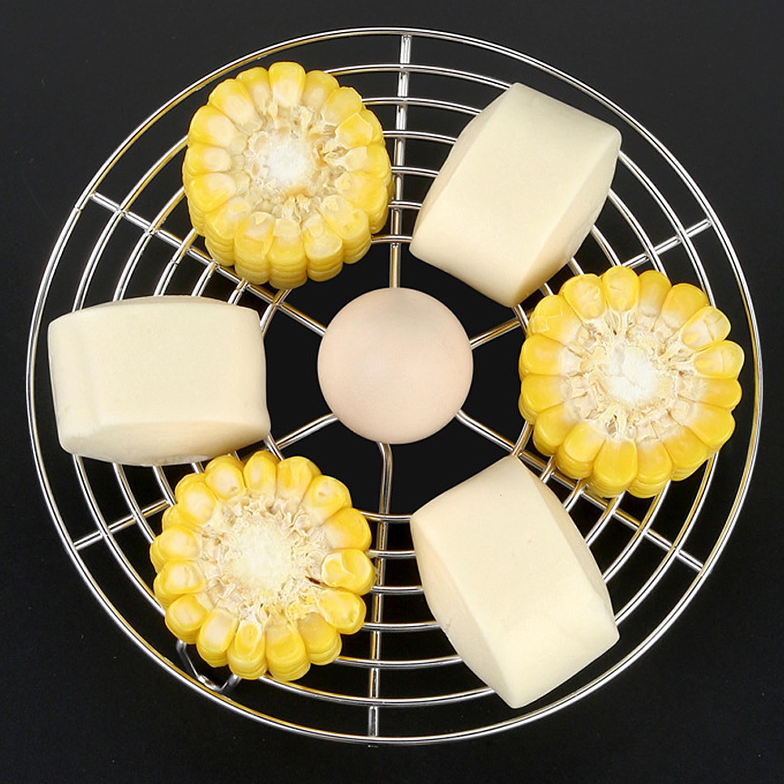 TAILTOSS Stainless Steel Steamer Rack For Pots, Round Cooling Rack 7 ...