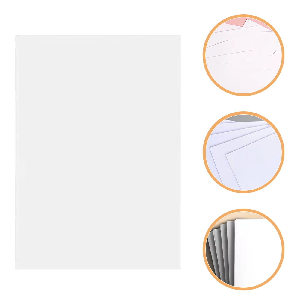 TAILTOSS White Thick Printer Paper Cardstock 100 Sheets for Reports and ...