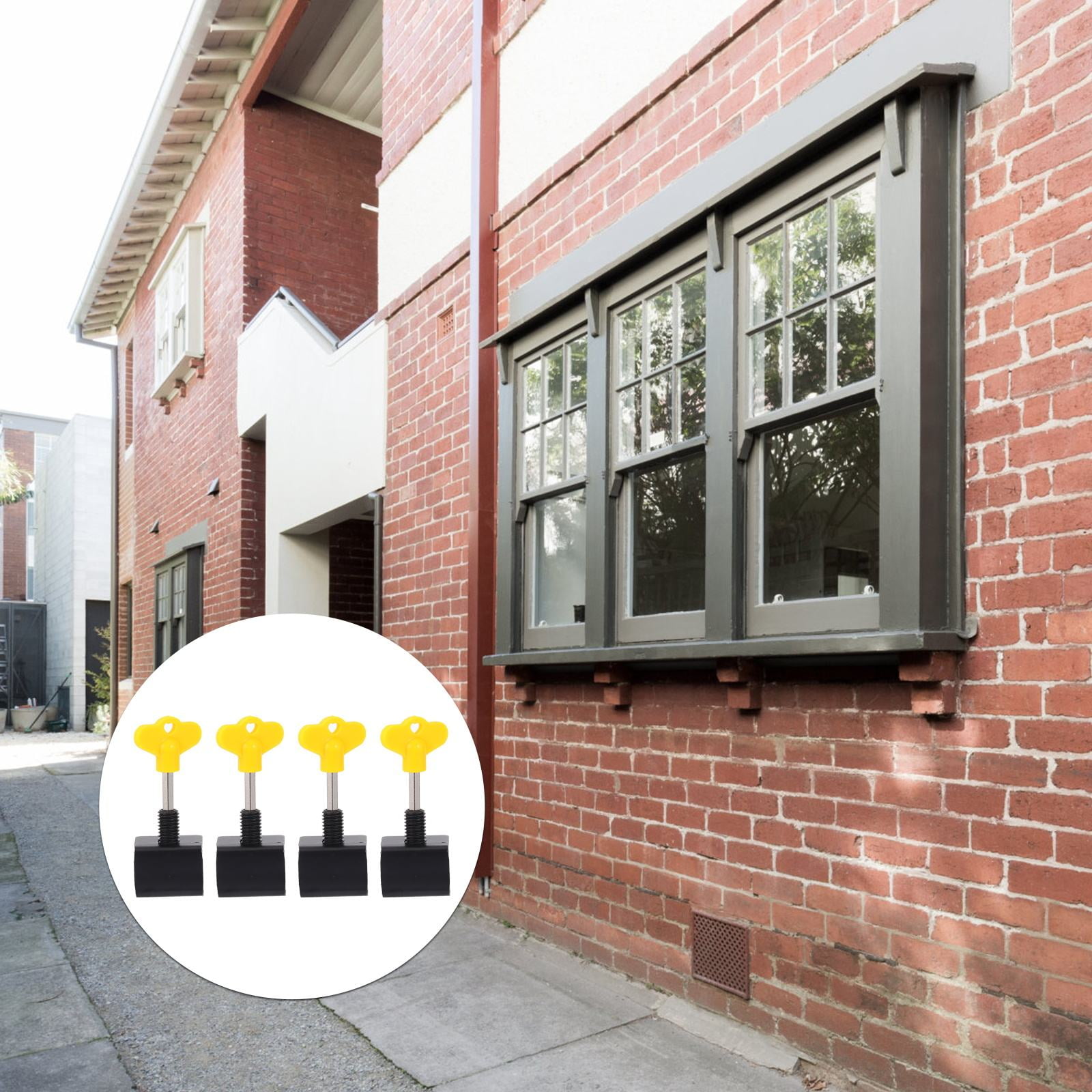 TAILTOSS Window Stoppers Security 4Set for Indoor Ventilation Control ...