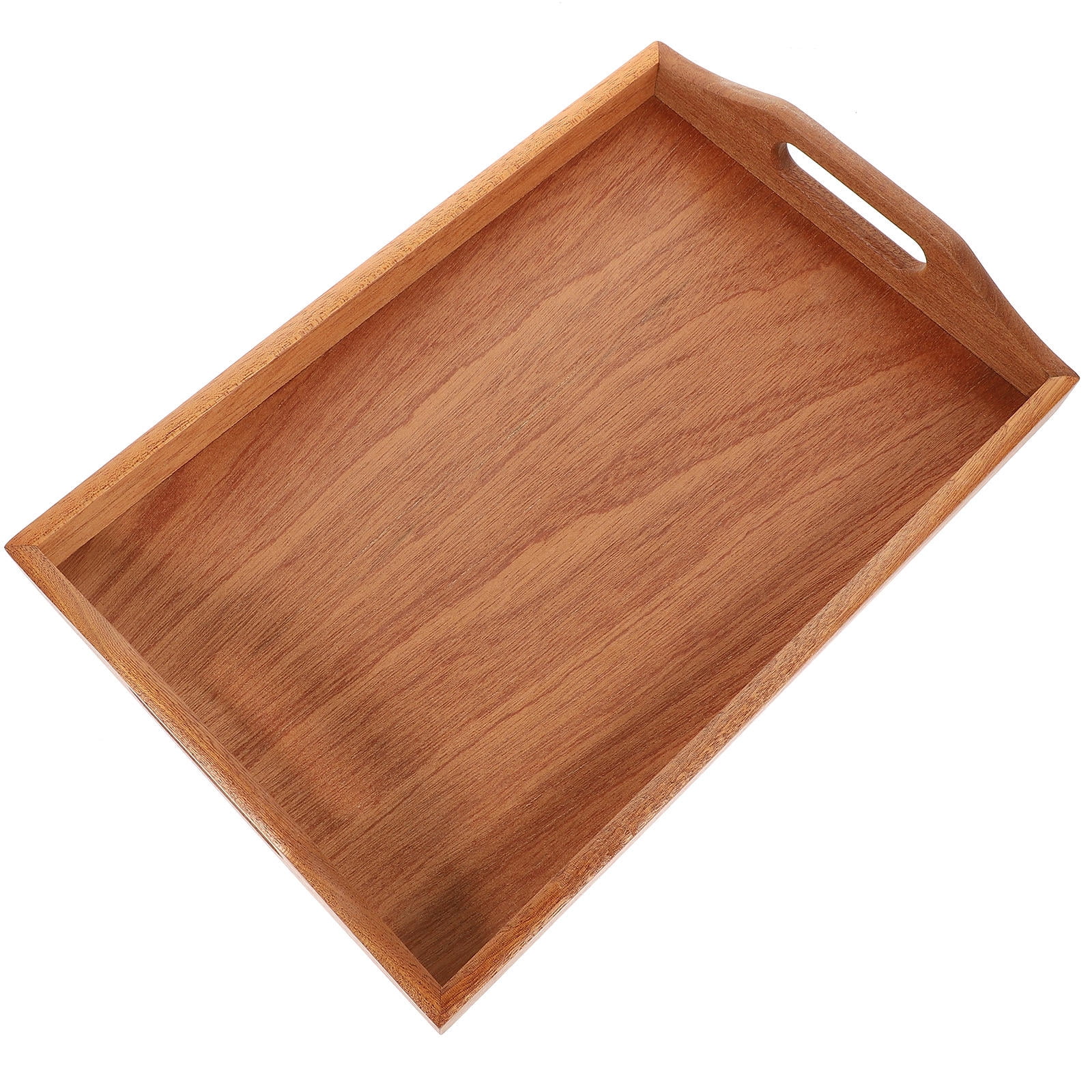TAILTOSS Wooden Food Serving Tray 1Pack for Restaurant Use Light Brown - Walmart.com