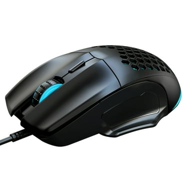 Monster Alpha Customizable Gaming Mouse with LED Lights - Walmart.com