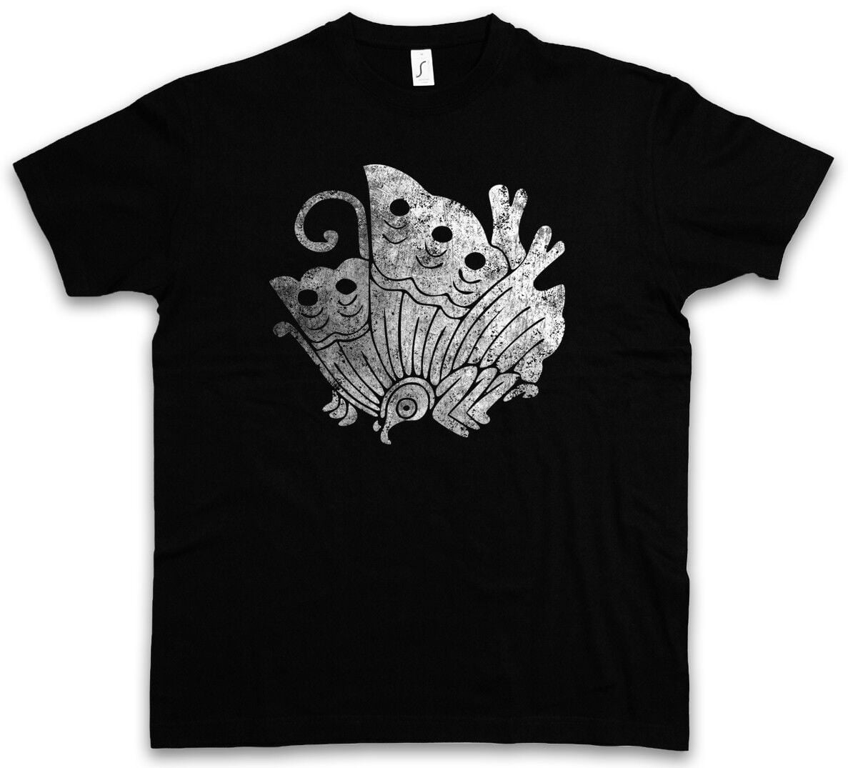 TAIRA CLAN MON T-SHIRT Shogun Samurai Ninja Flag - Walmart.com