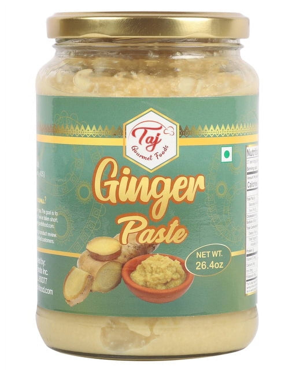TAJ Fresh Ground Ginger Paste Seasoning, 750g - Walmart.com