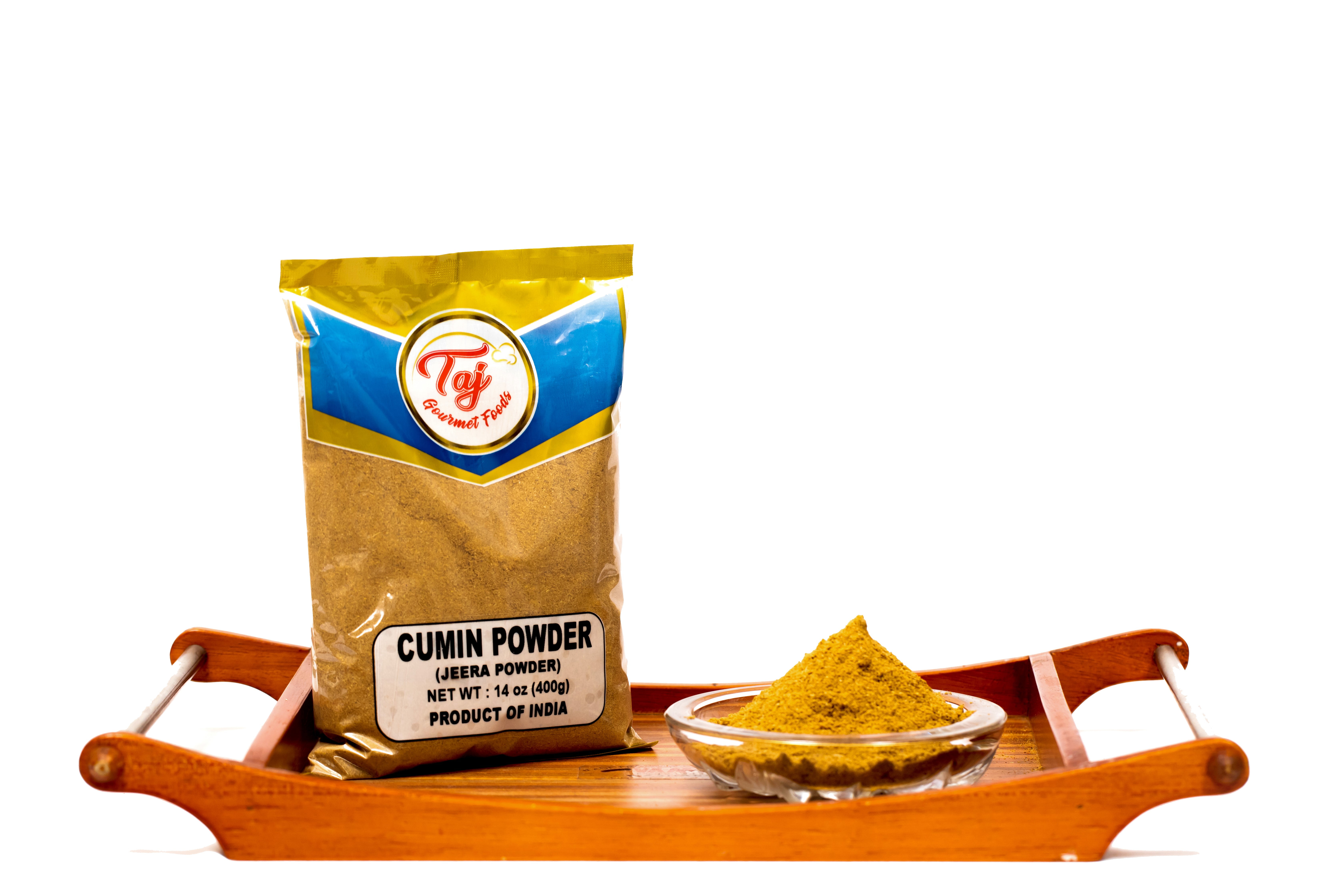 TAJ Premium Indian Cumin Powder, Jeera Ground, 400 grams - Walmart.com