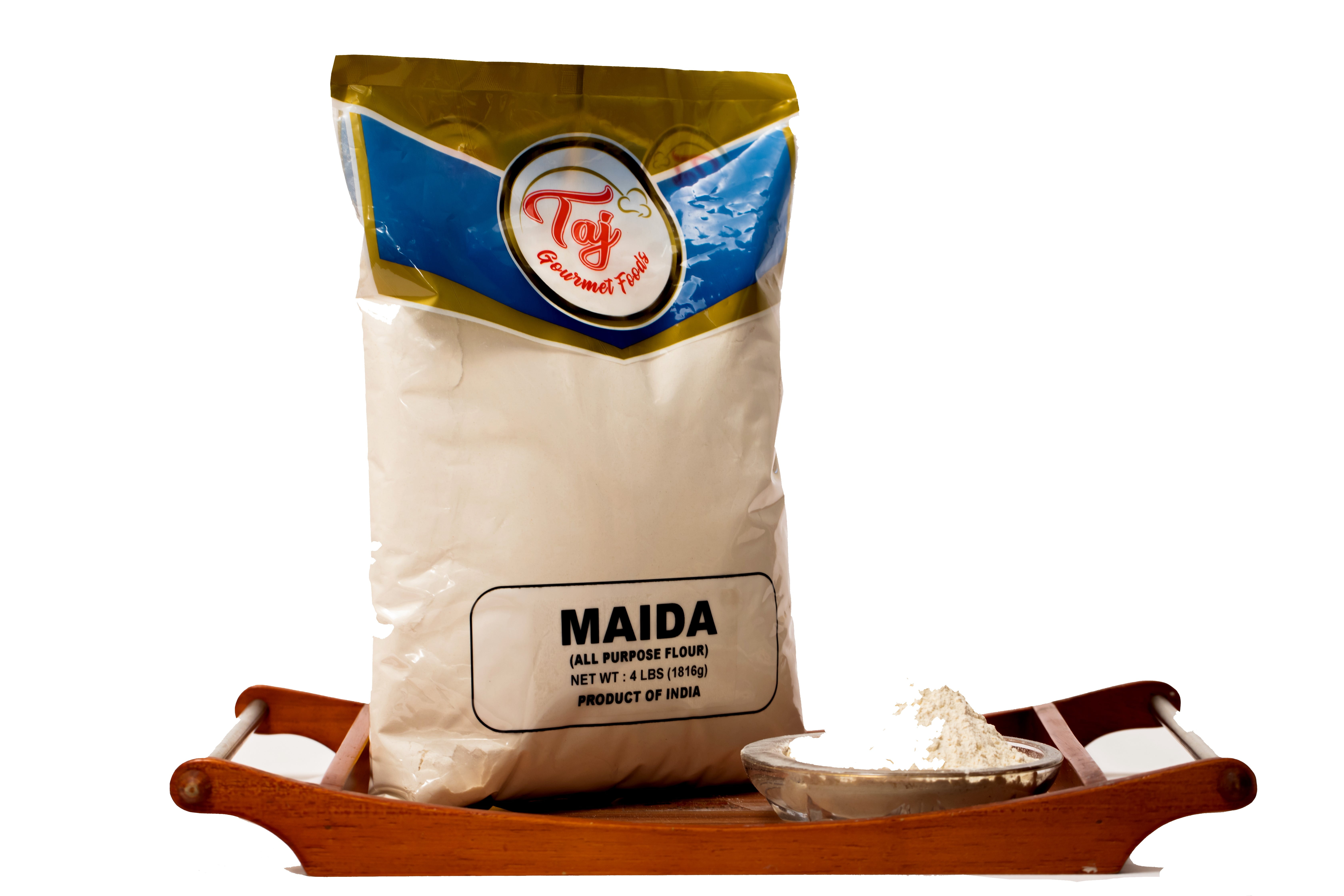 TAJ Premium Indian Maida Flour (All Purpose Flour), 4 lbs - Walmart ...