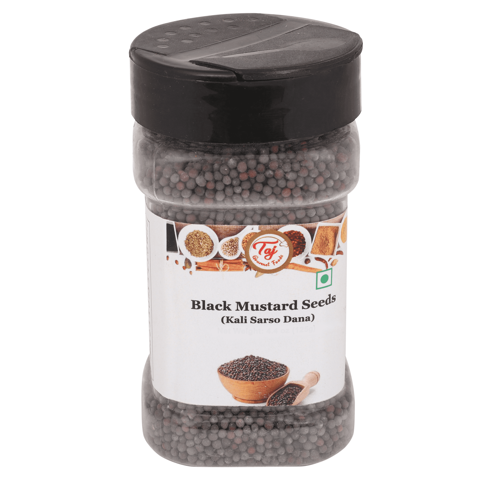 TAJ Premium Indian Mustard Seeds, Rai Sason, (Bold), 42oz (1.19kg ...