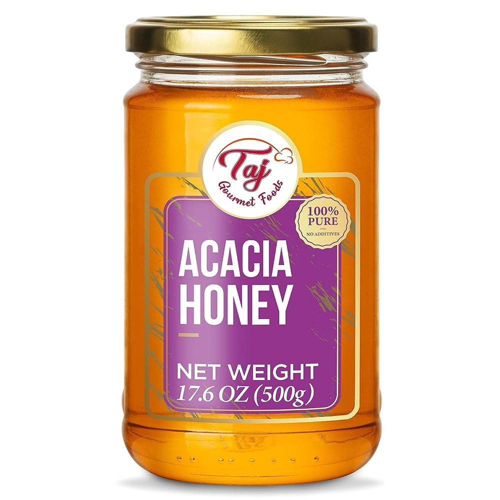 TAJ Raw Acacia Honey BDF32 | Fresh From Turkey | 17.6oz (500g ...