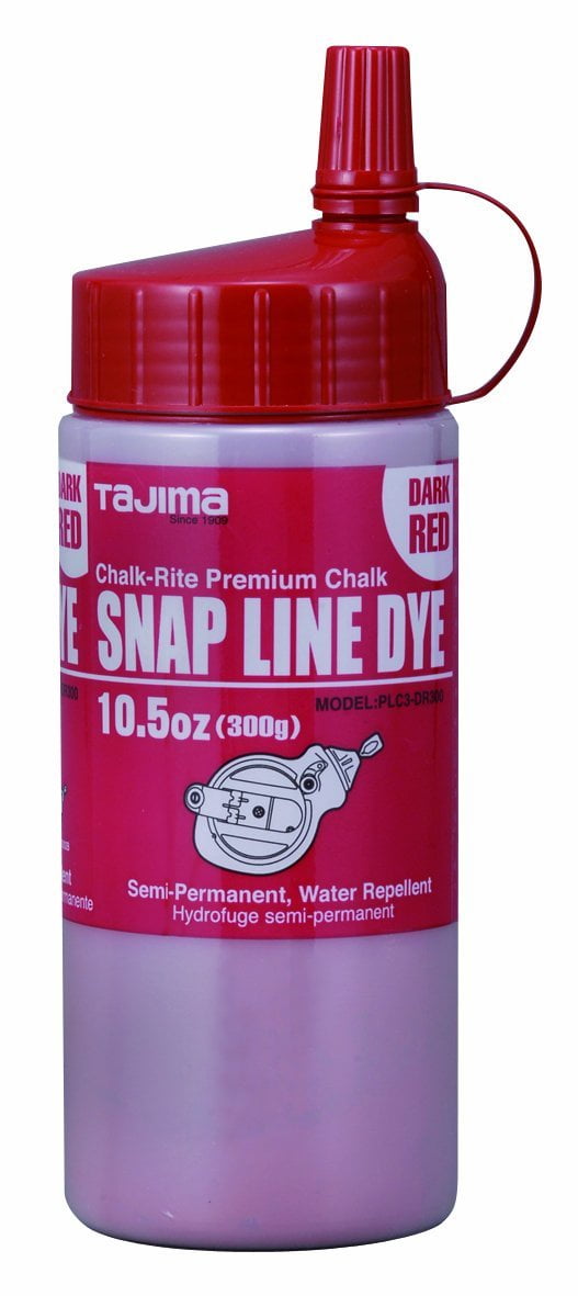 Tajima Marking Chalk PLC3-DR300 - Semi Permanent, Durable - 10.5 oz ...