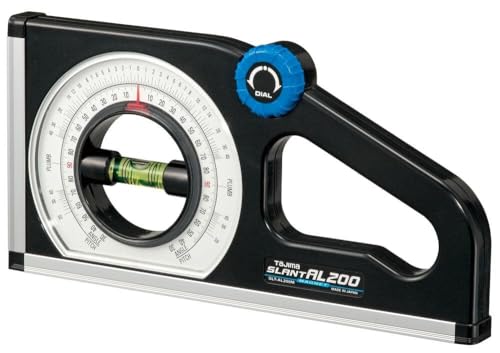 TAJIMA SLANT Angle Meter - Dual-Scale Rotary Pitch Finder with Thumb ...