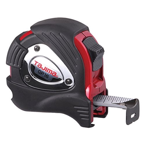TAJIMA Tape Measure - 16 ft x 1 inch G-Plus Measuring Tape with Armored ...