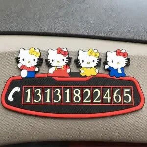 TAKARA TOMY Hello Kitty Car Cartoon Parking Truck Luminous Temporary ...