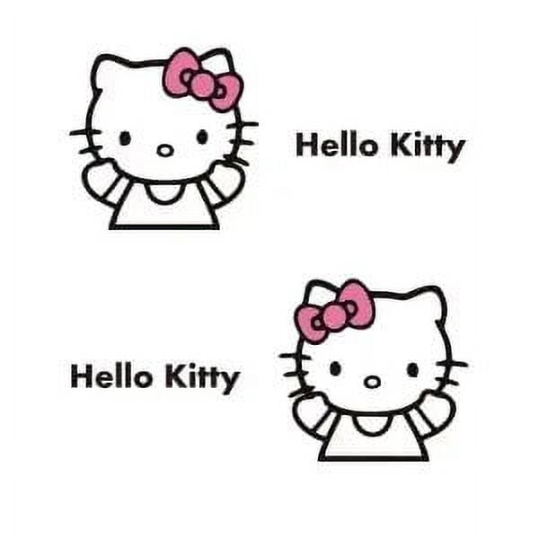 TAKARA TOMY Hello Kitty Car Sticker Personality Creative Cartoon Cute ...