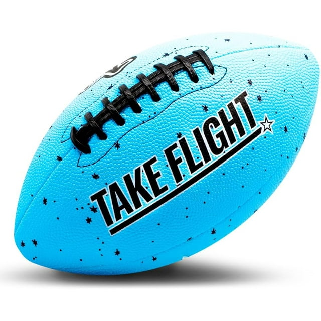 TAKE FLIGHT FLAG FOOTBALL, OFFICIAL GAME BALL ECO LEATHER - Walmart ...