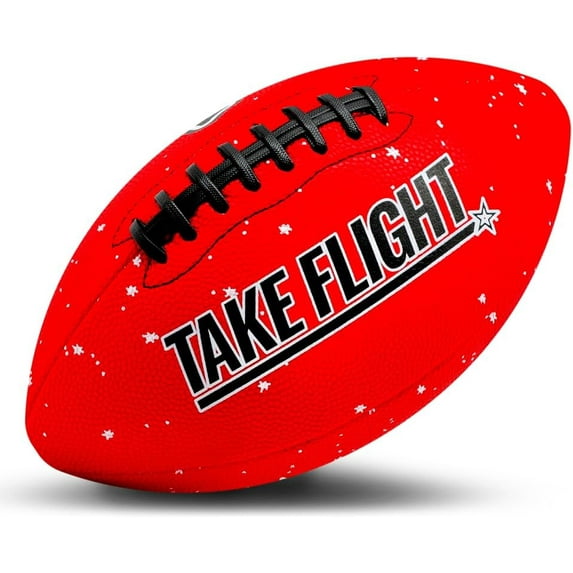 TAKE FLIGHT FLAG FOOTBALL, OFFICIAL GAME BALL ECO LEATHER - Walmart.com