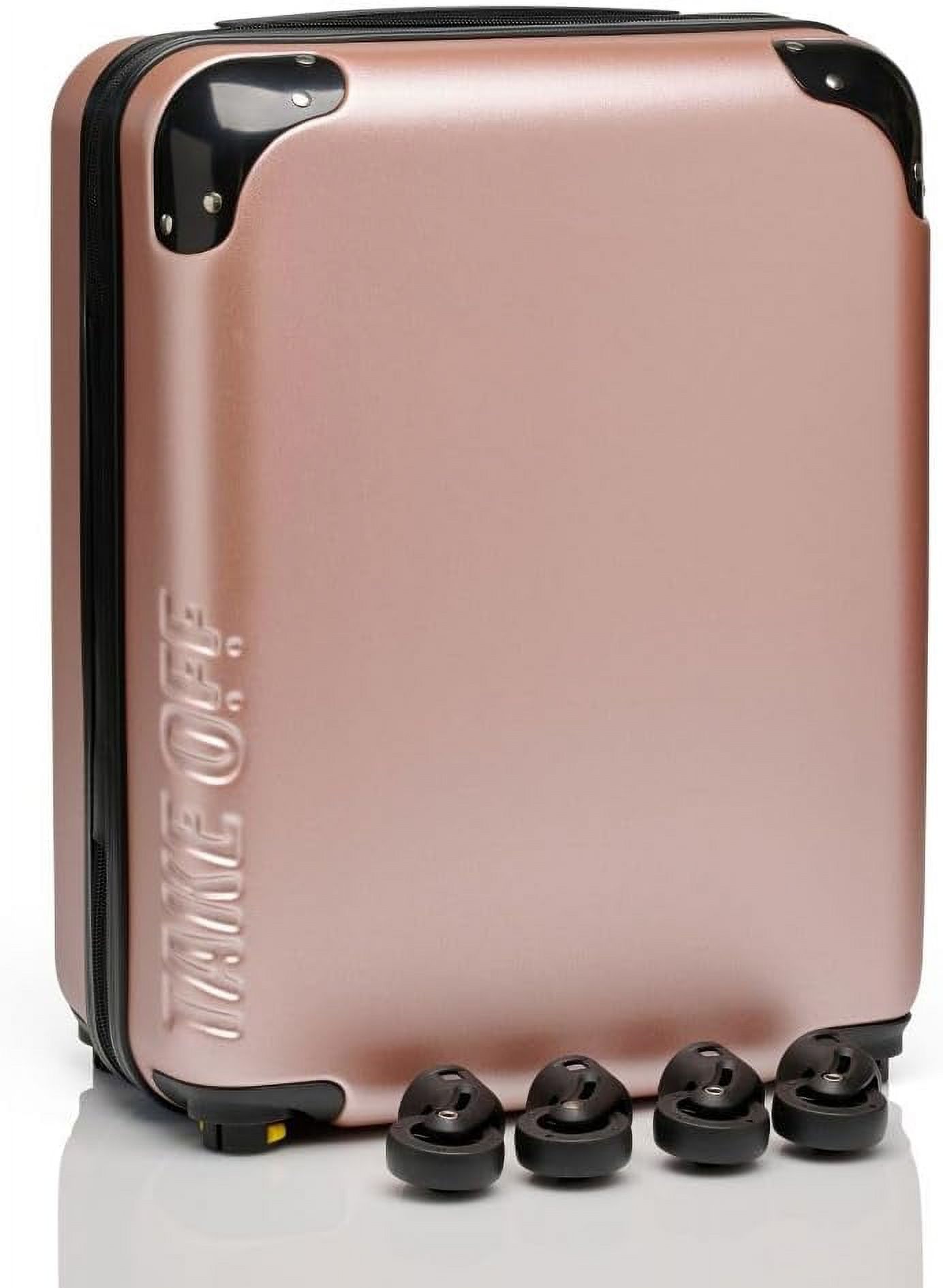 Expandable Rolling Travel Bag With 360° Detachable Wheels Foldable ...