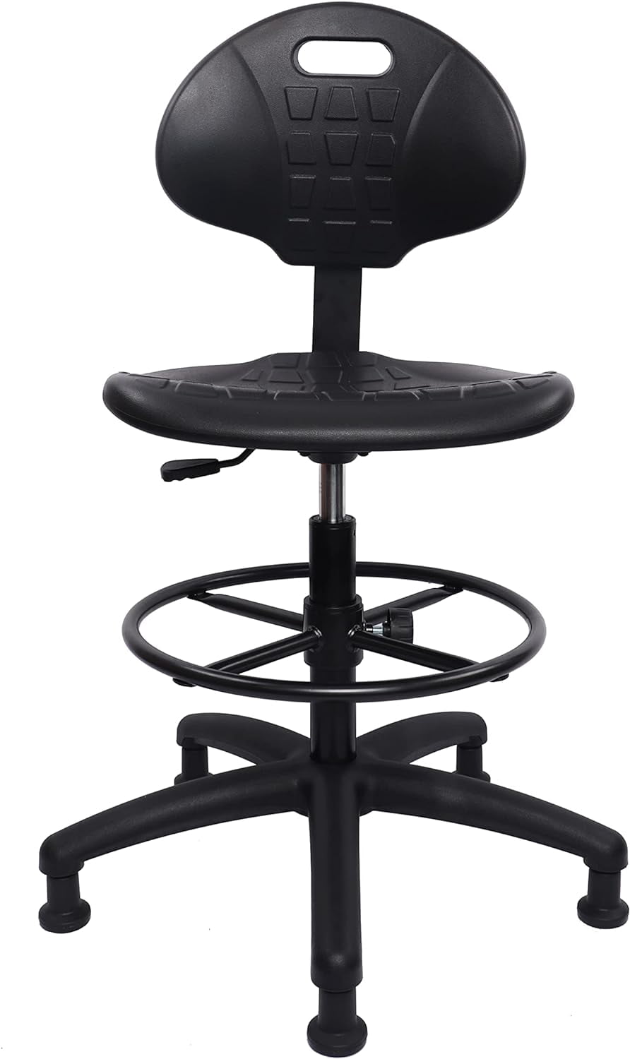 TAKE UR SEAT® Deluxe Heavy Duty Drafting Lab Stool Chair, 18 ...