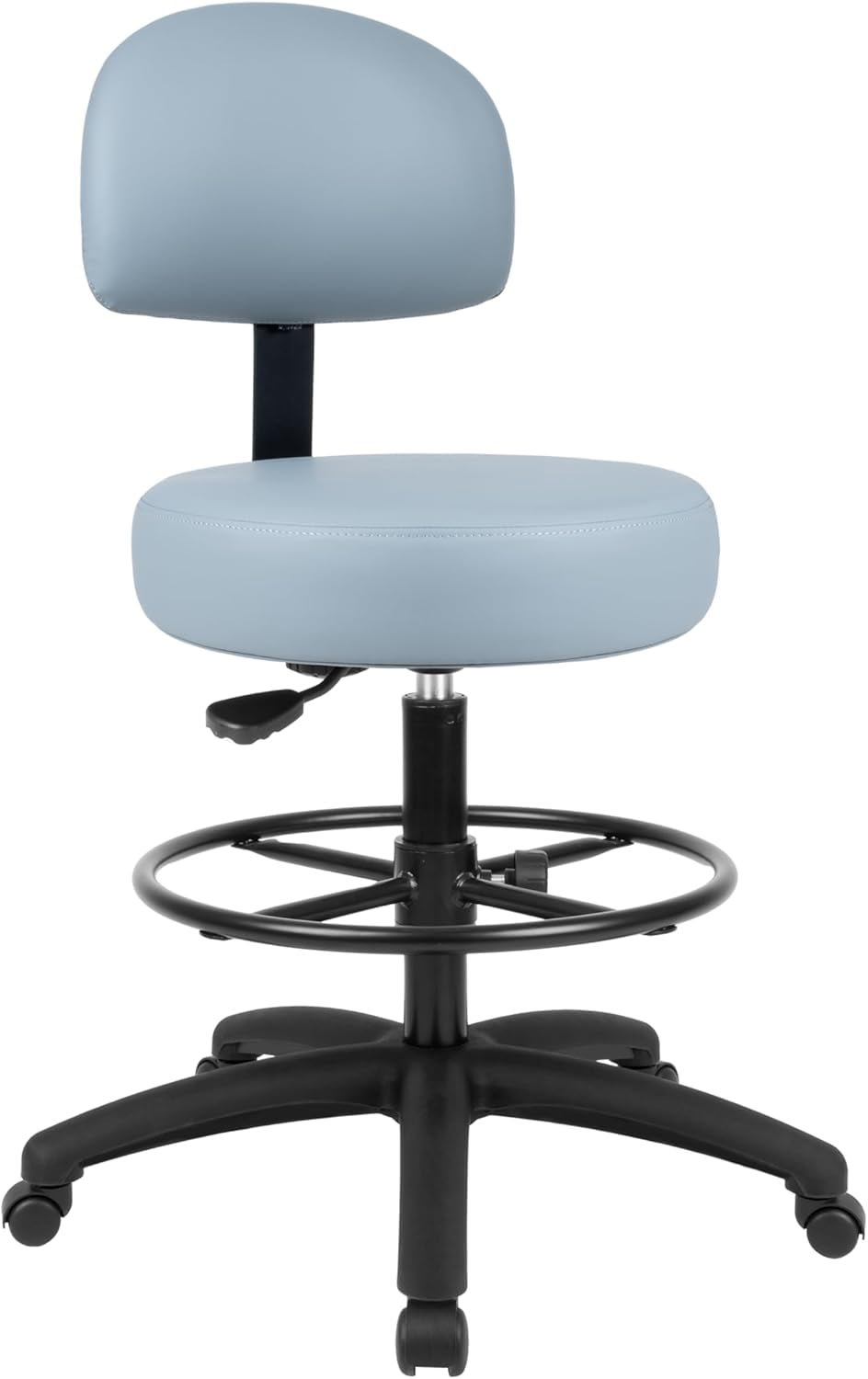 TAKE UR SEAT® Economical Multi-Purpose Medical Spa Drafting Stool with Adjustable seat and Back ...